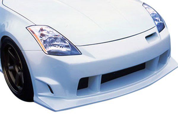 Nissan 350Z 2003-2008 ING Style 1 Piece Polyurethane Front Bumper