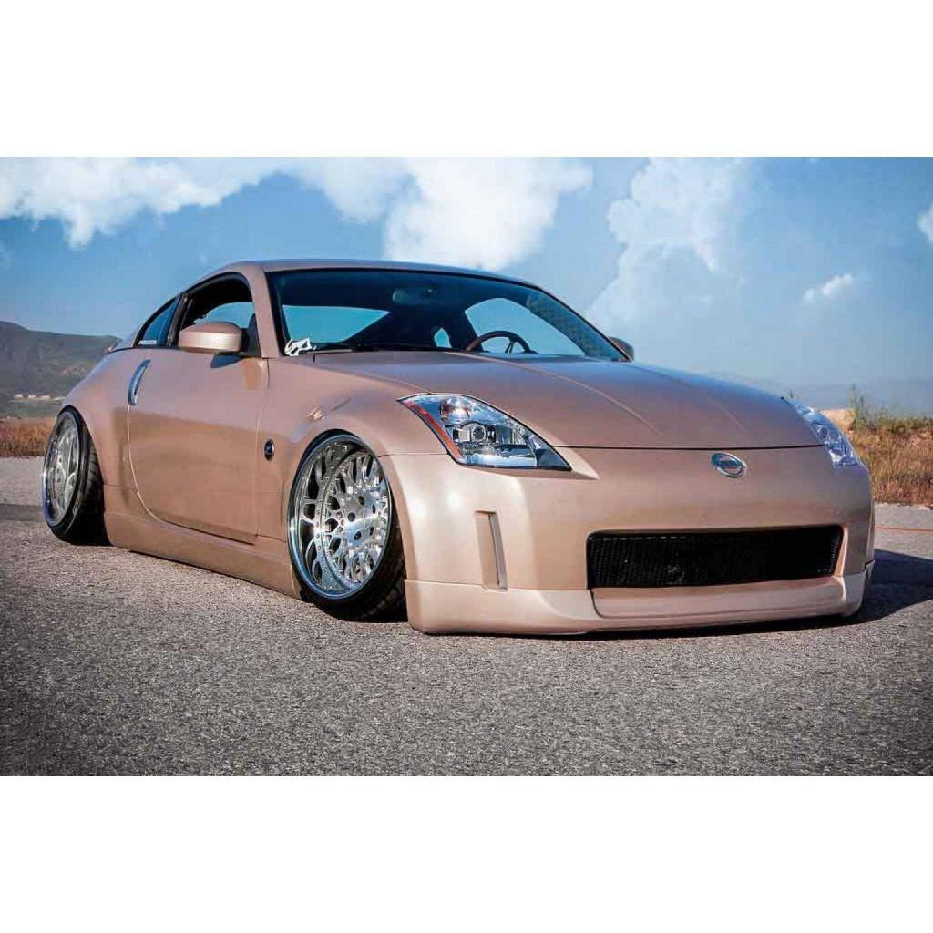 Nissan 350Z 2003-2005 ING Style 1 Piece Polyurethane Front Lip