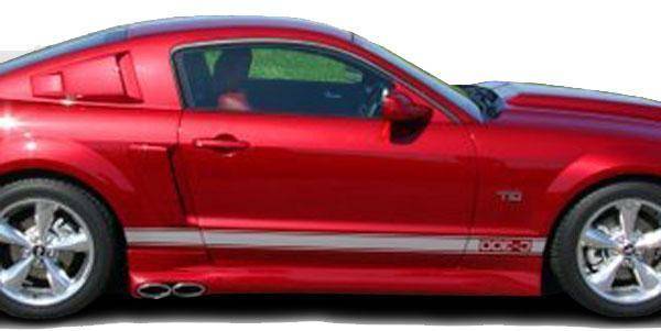 Ford Mustang 2005-2009 K Spec Style 2 Piece Polyurethane Side Scoops