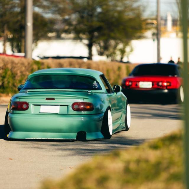 Mazda Miata 1990-1997 Deuce Style 4 Piece Polyurethane Full Body Kit