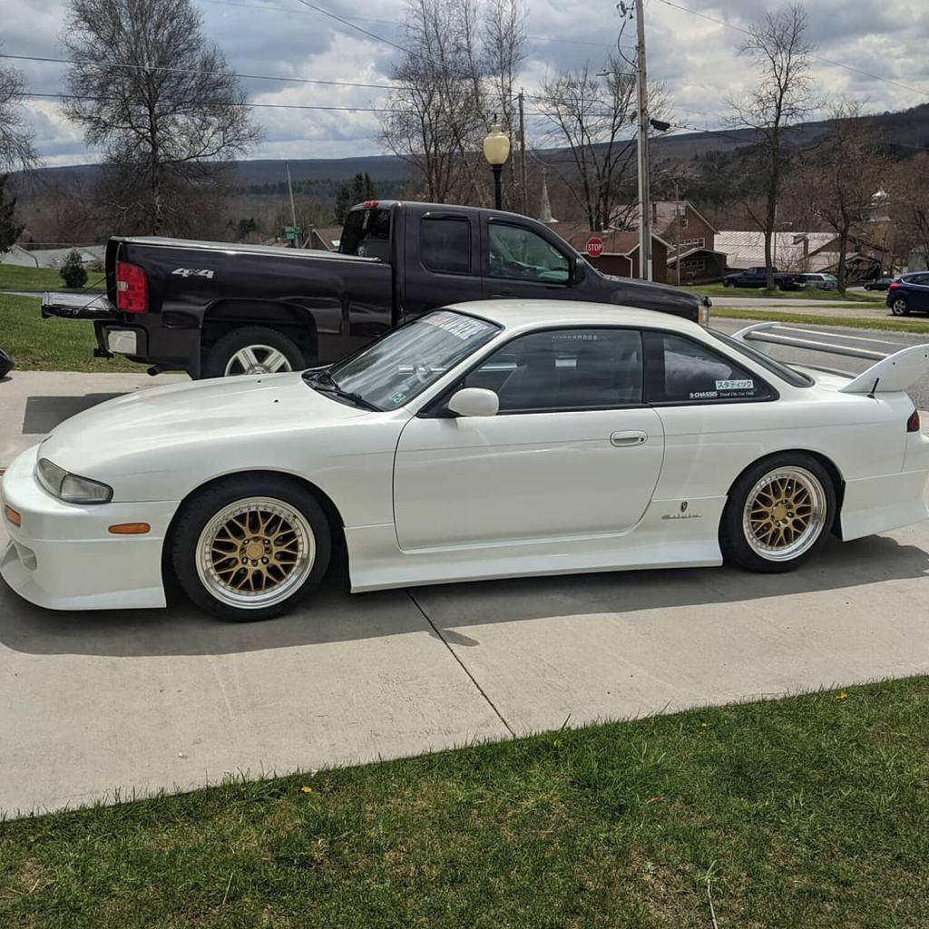 Nissan 240SX S14 Zenki 1995-1996 DM3 4 Piece Polyurethane Full Body Kit