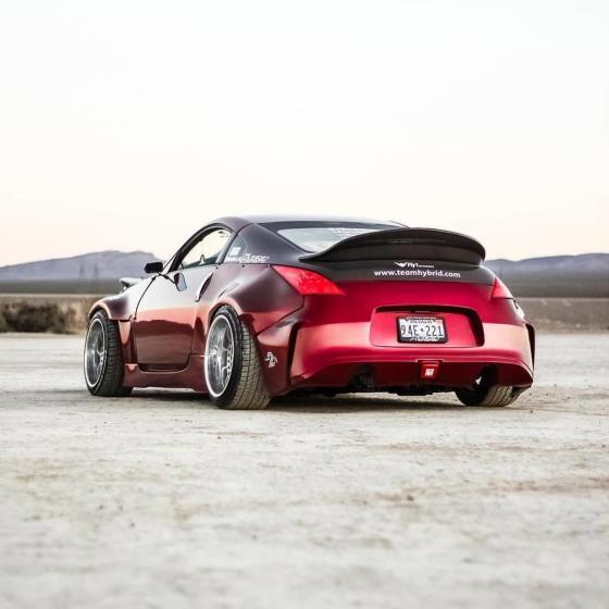 Nissan 350Z 2003-2008 357Mag Style 1 Piece Polyurethane Rear Bumper