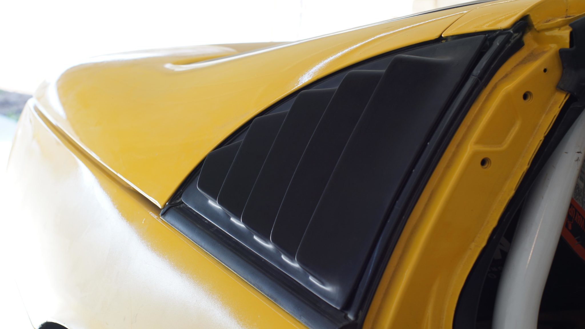 Nissan 300ZX 1990-1996 2+2 KBD Louvered 2 Piece Polyurethane Window Scoops