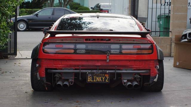 Nissan 300ZX 1990-1996 2+2 KBD Louvered 2 Piece Polyurethane Window Scoops