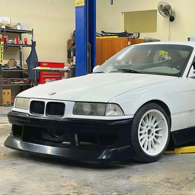 BMW E36 3 Series 2DR 4DR 1992-1998 ISB Style 4 Piece Polyurethane Full ...