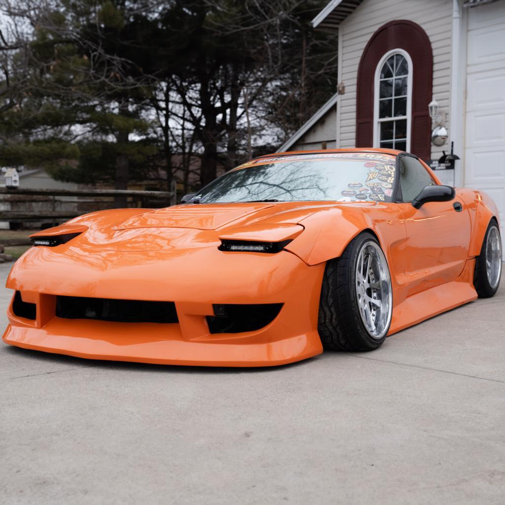 Chevrolet Corvette C5 1997-2004 Kyouki Style 4 Piece Polyurethane Full ...