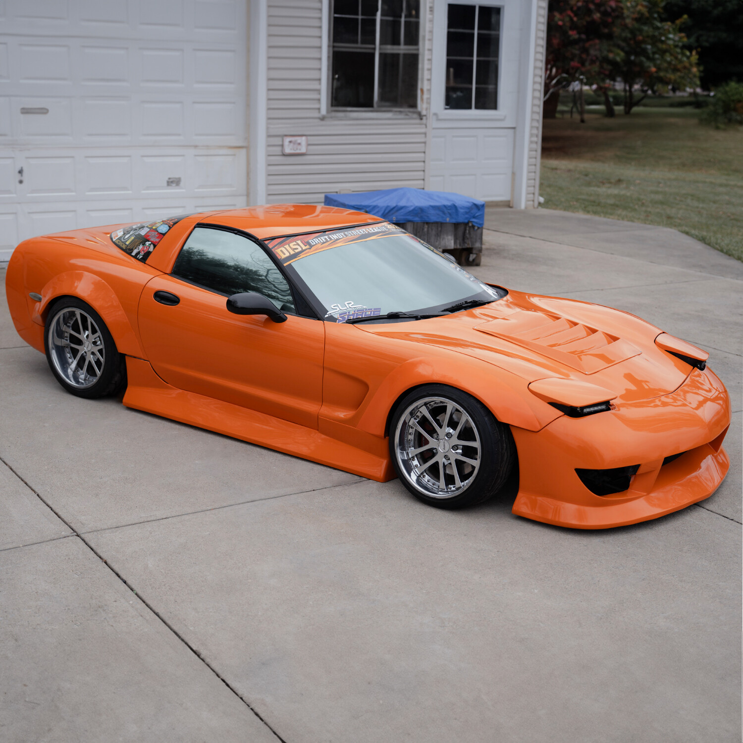 Chevrolet Corvette C5 1997-2004 Kyouki Style 4 Piece Polyurethane Full ...