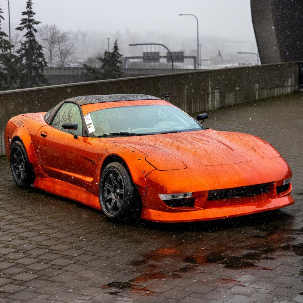 Chevrolet Corvette C5 1997-2004 Kyouki Style 4 Piece Polyurethane Full ...