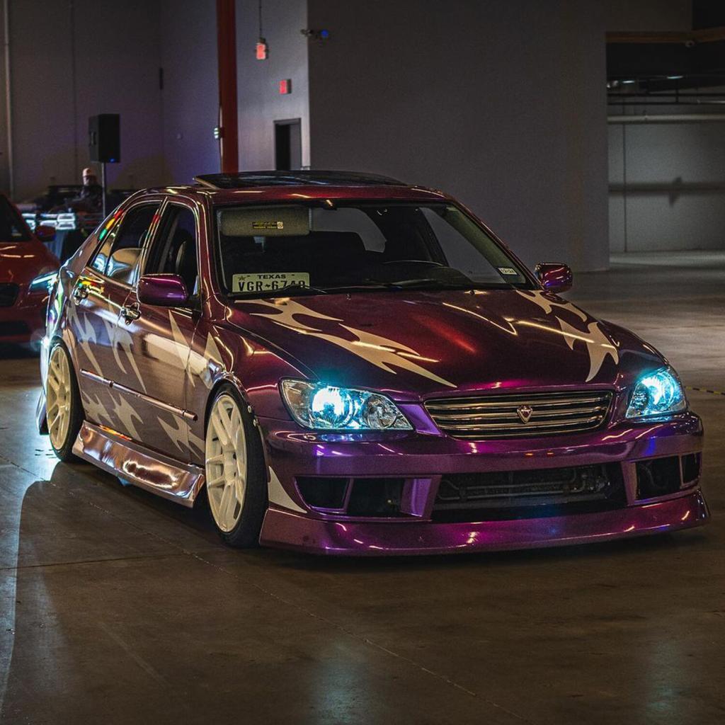 Vehicles Equipped with KBD Body Kits Polyurethane Products