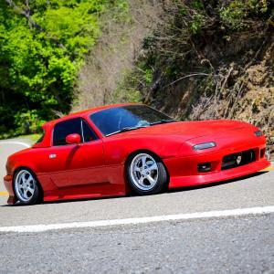 Mazda Miata 1990-1997 Deuce Style 4 Piece Polyurethane Full Body Kit
