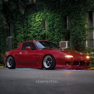 Mazda Miata 1990-1997 Deuce Style 4 Piece Polyurethane Full Body Kit