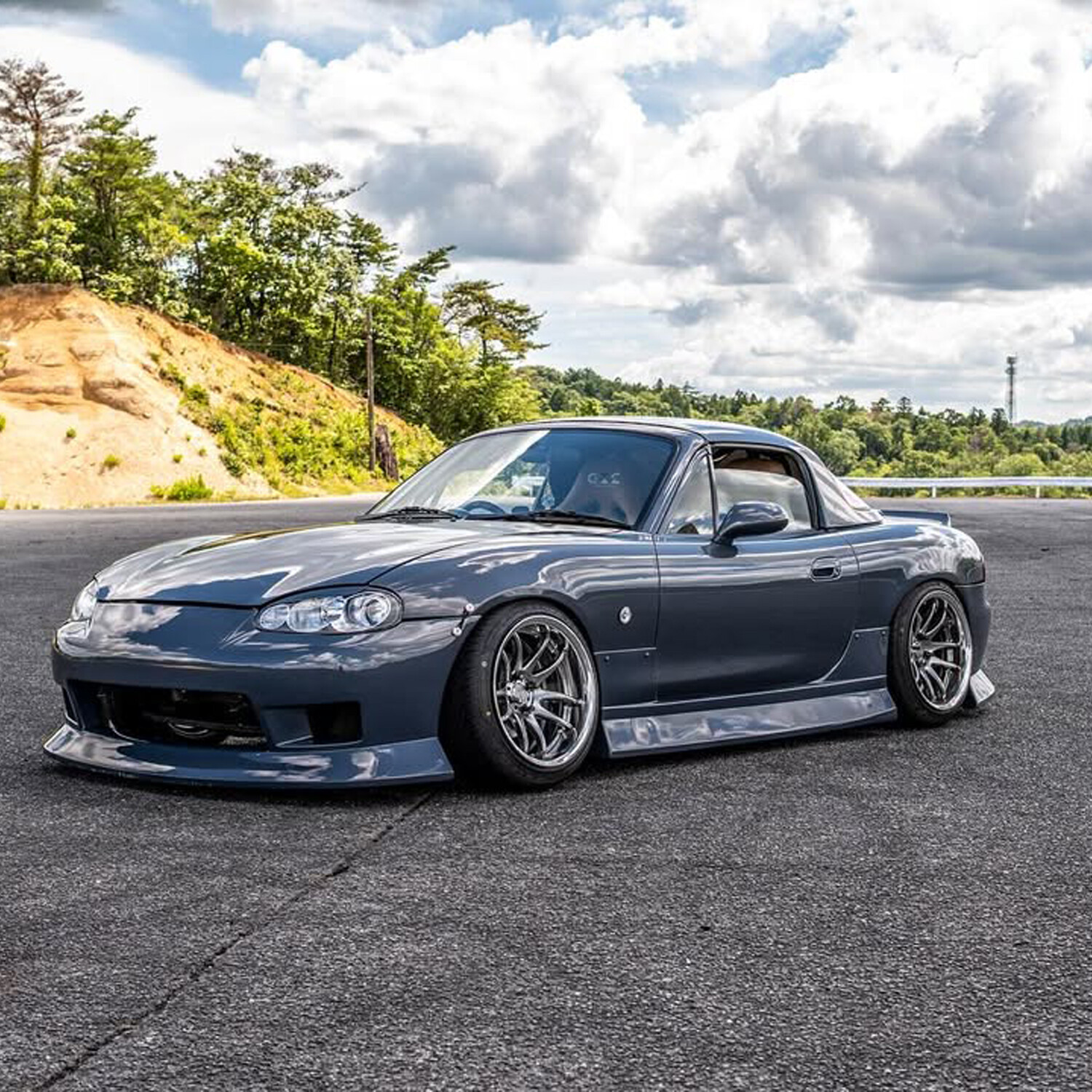 Mazda Miata 1999-2005 NB KBD 1 Piece Polyurethane Front Bumper